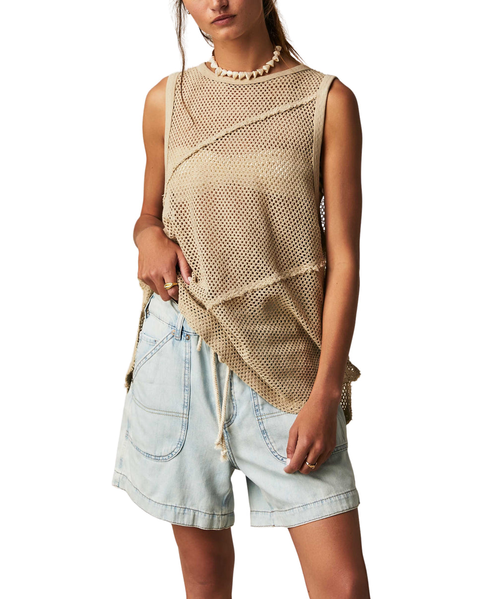Free People Shore Side Muscle Tank – Libby Story