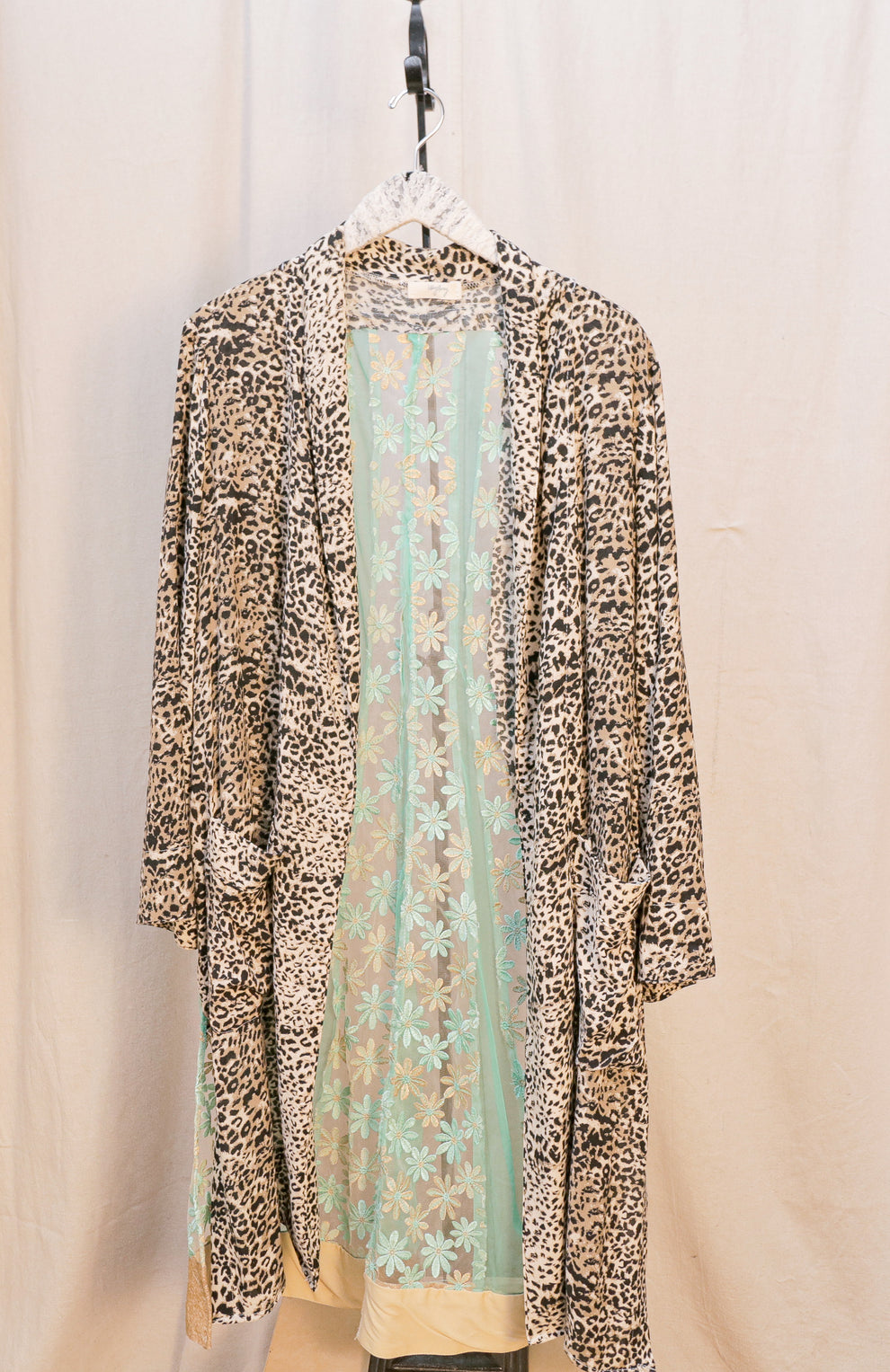 Cheetah Sister Upcycled Duster | One-of-a-Kind – Libby Story